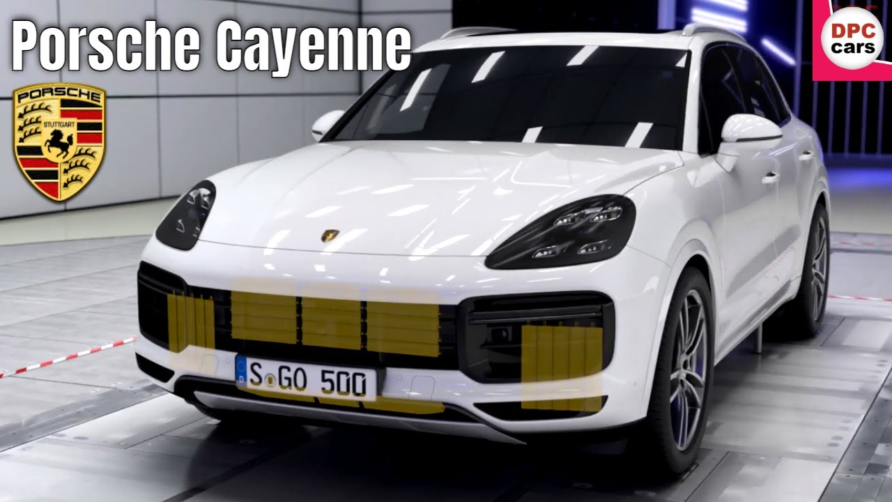 Porsche Cayenne Design Aerodynamics and Dynamic Chassis Control - YouTube