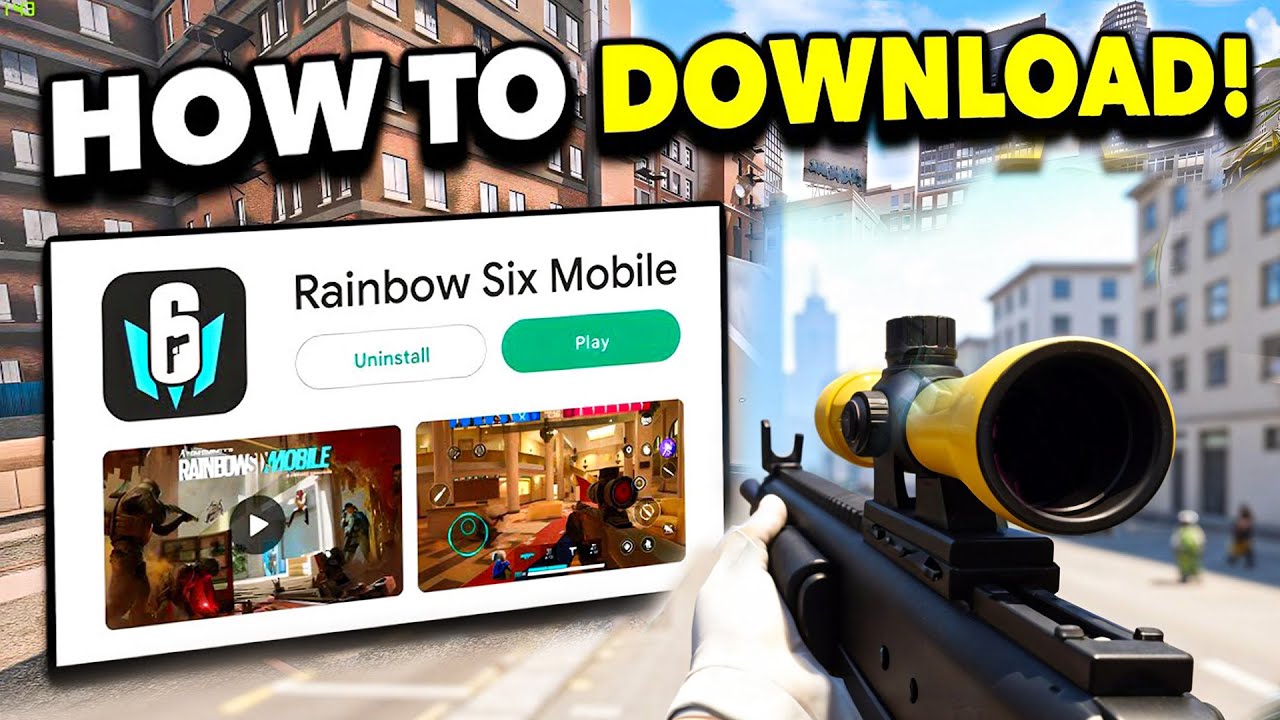 Tom Clancy's Rainbow Six Siege gameplay android and iOS || rainbow six ...