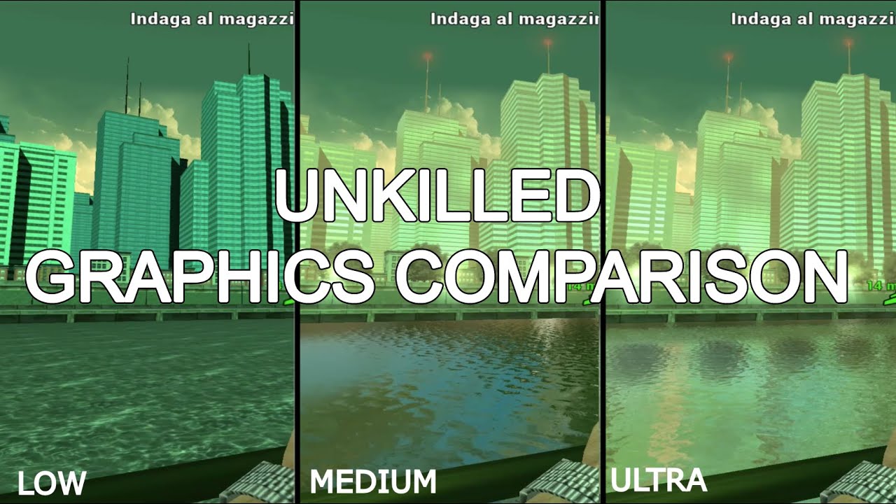 Unkilled Graphics Comparison (Low-Medium-Ultra) - YouTube