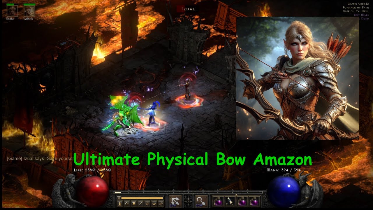 [D2R] Build Guide: Ultimate Physical Bow Amazon - YouTube