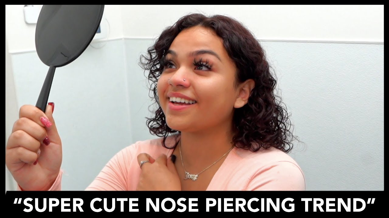 Cute Nose Piercing