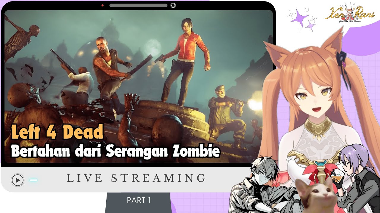 【Left 4 Dead】 4 ORANG YANG BERUSAHA BERTAHAN DARI PANDEMI ZOMBIE #1 ...