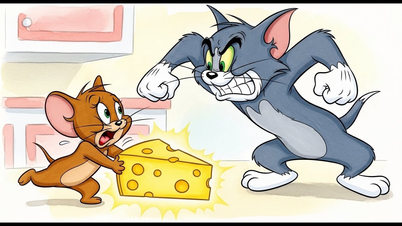 Avoid the SNEAKIEST Cheese Traps in Cartoons | Tom & Jerry–Style ...