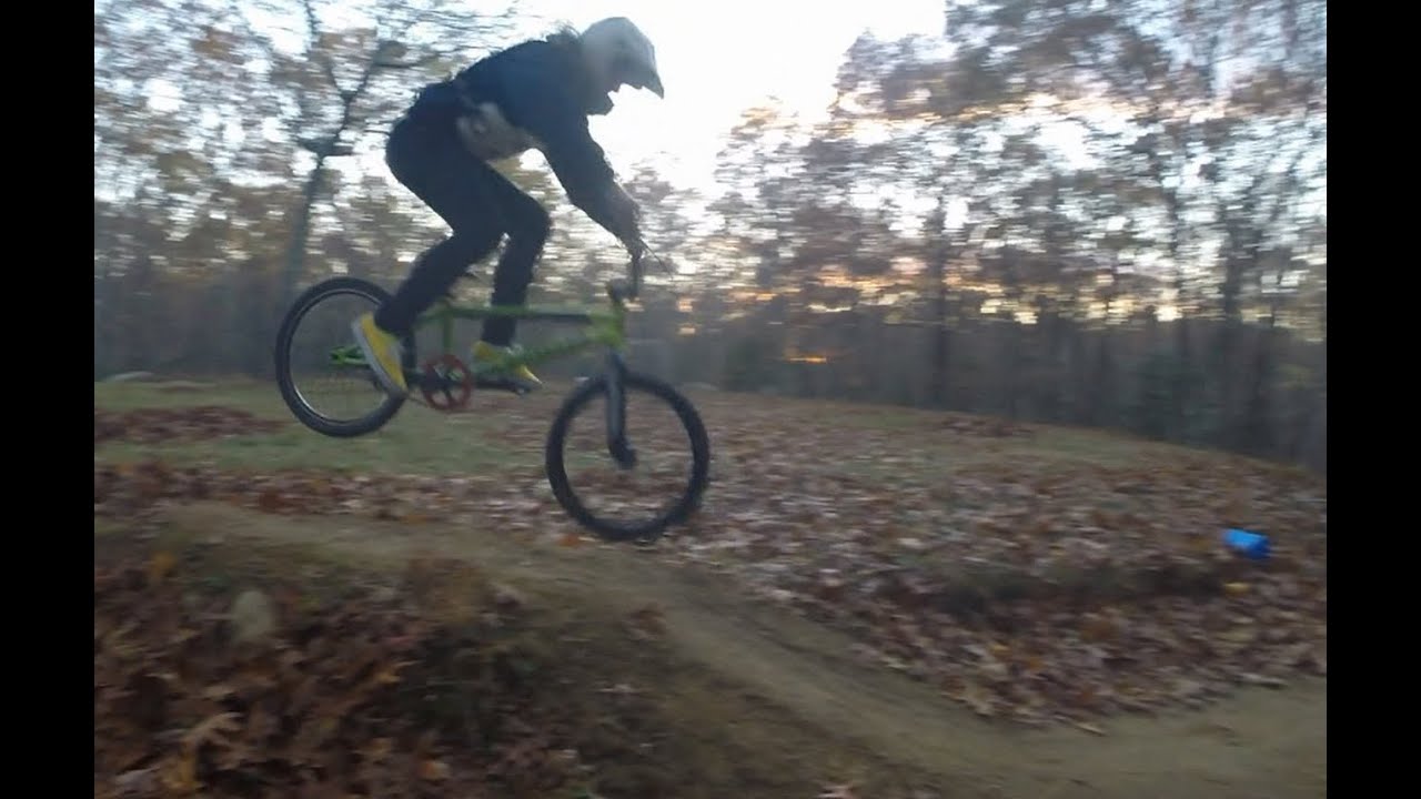 Backyard BMX Track Update #6 %100 GoPro Hero +3 - YouTube