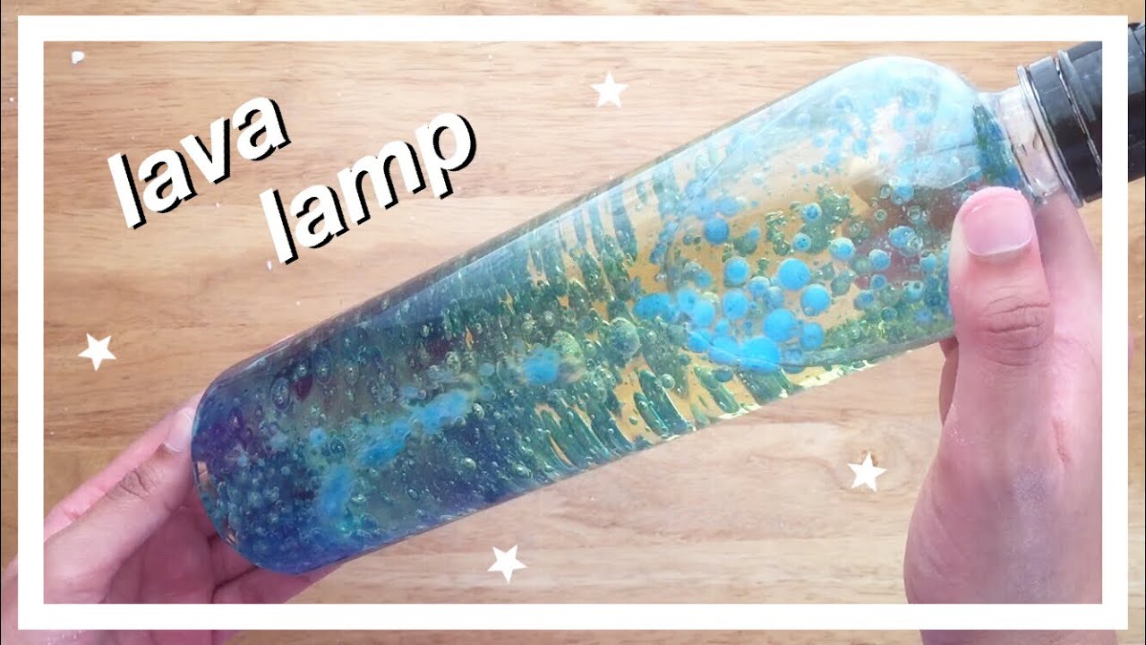MAKE a DIY LAVA LAMP - YouTube