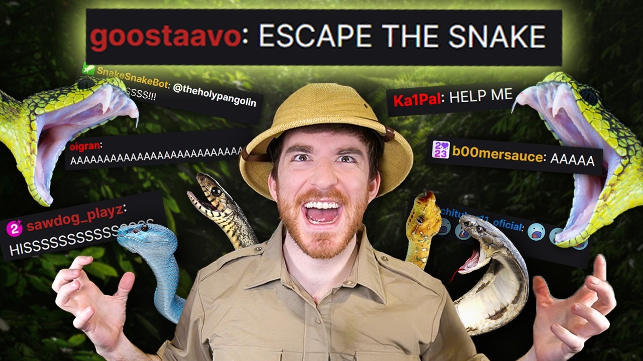 I coded a snake and released it into Twitch Chat - YouTube