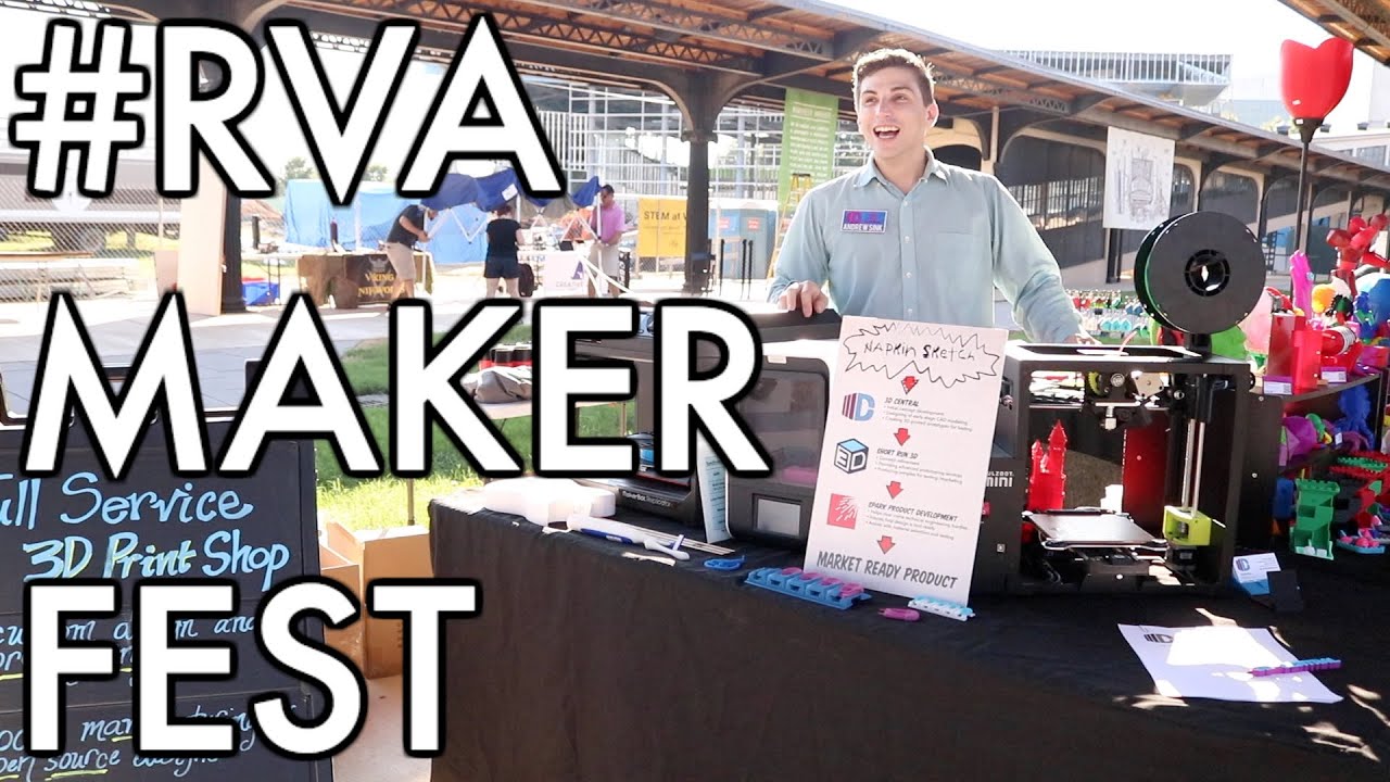 RVA MakerFest at the Richmond Science Museum - YouTube