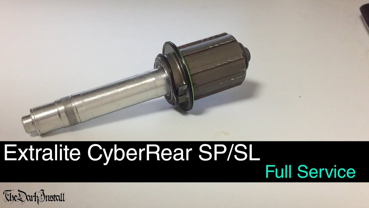 Extralite Cyber Rear SP / SL. Full Service Instructions! - YouTube