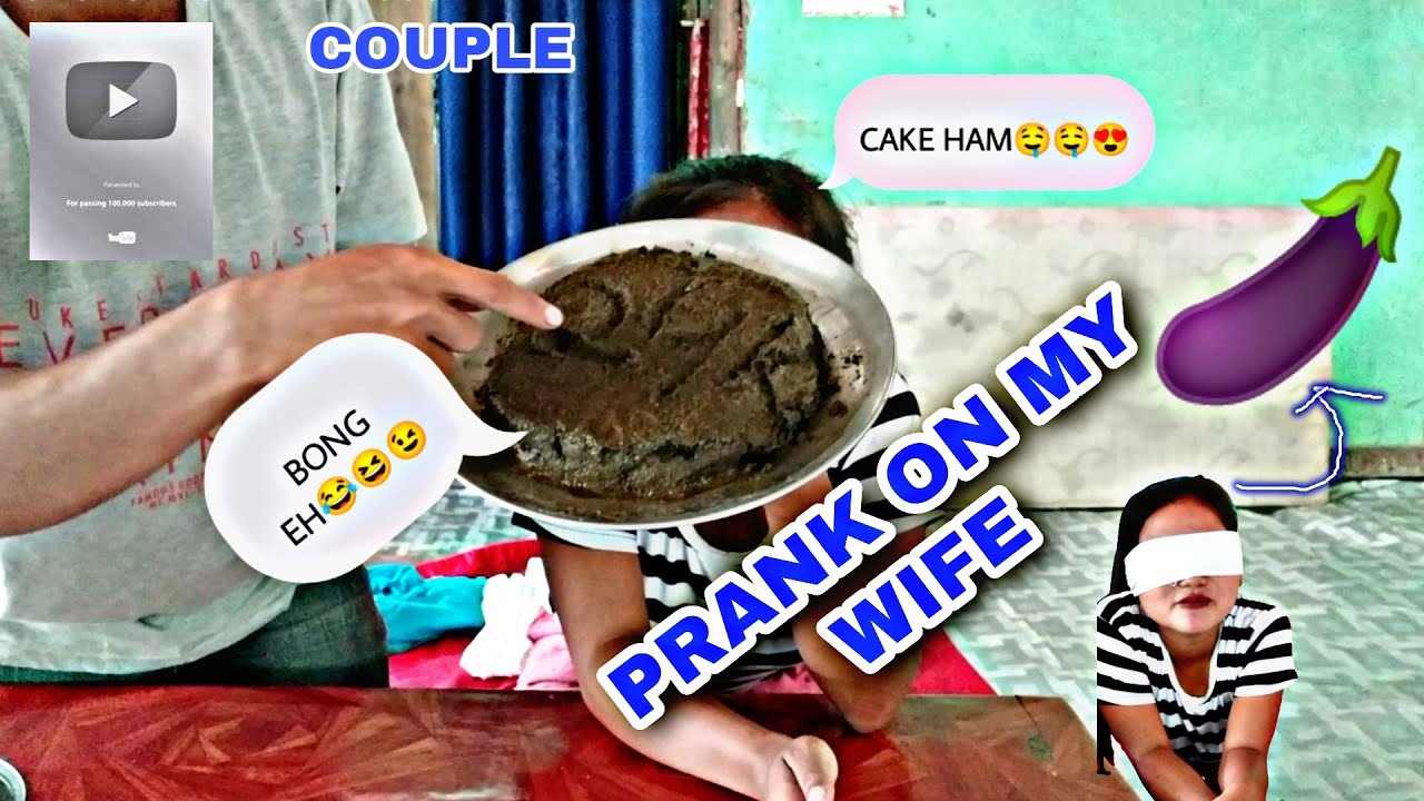 PRANK ON MY WIFE 😆🍆||24K CELEBRATION CAKE🍰 BONG EH😂🤮 - YouTube