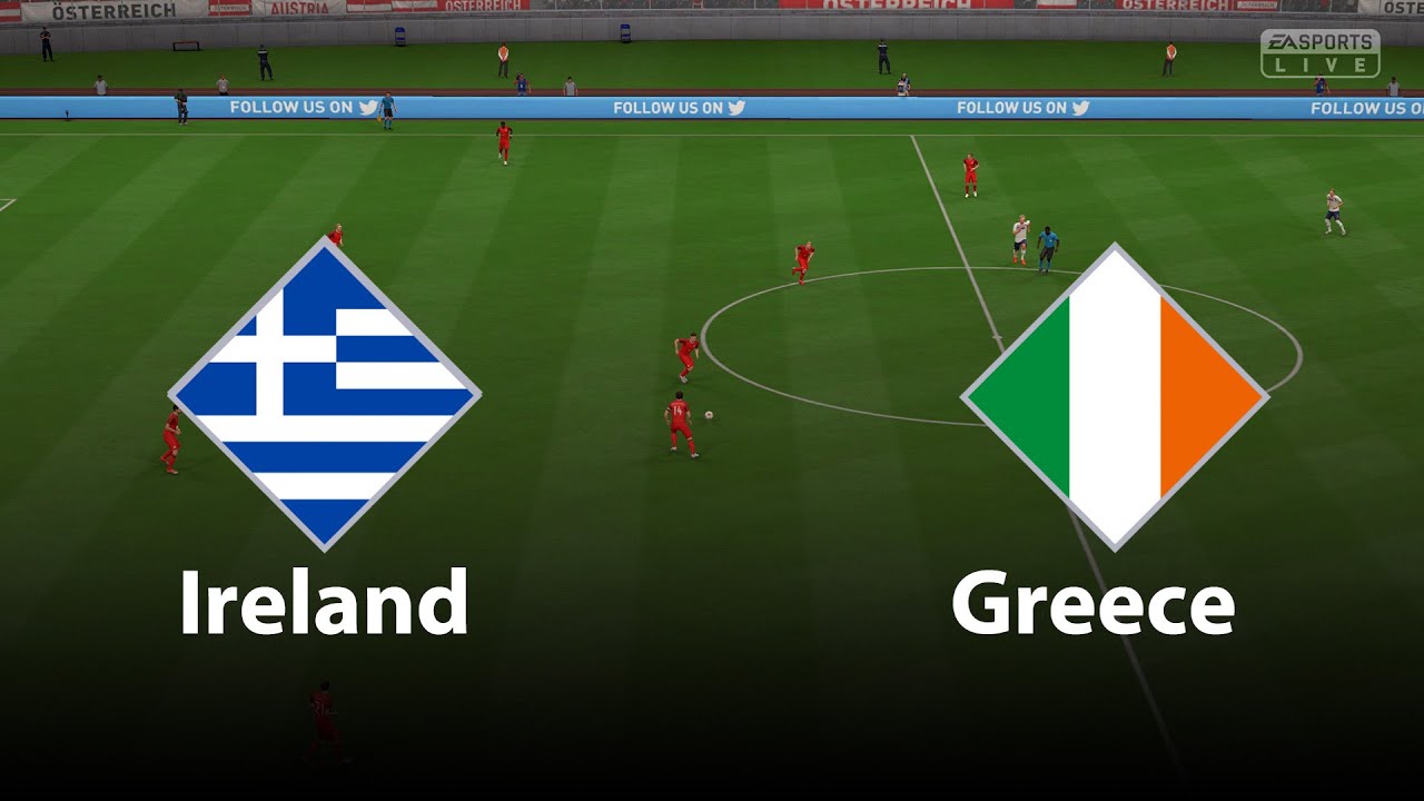 Greece vs Ireland | UEFA Nations League 24/25 [Full Time 1080] - YouTube