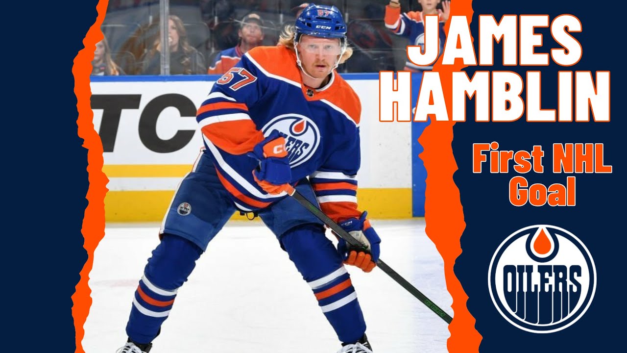 James Hamblin #57 (Edmonton Oilers) first NHL goal Nov 18, 2023 - YouTube