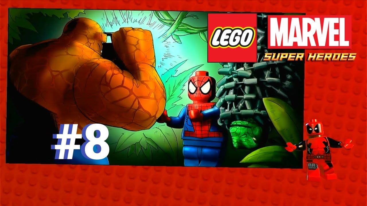 THE LIZARD! LEGO MARVEL SUPERHEROES -DEADPOOL ADVENTURES- PART 8 - YouTube