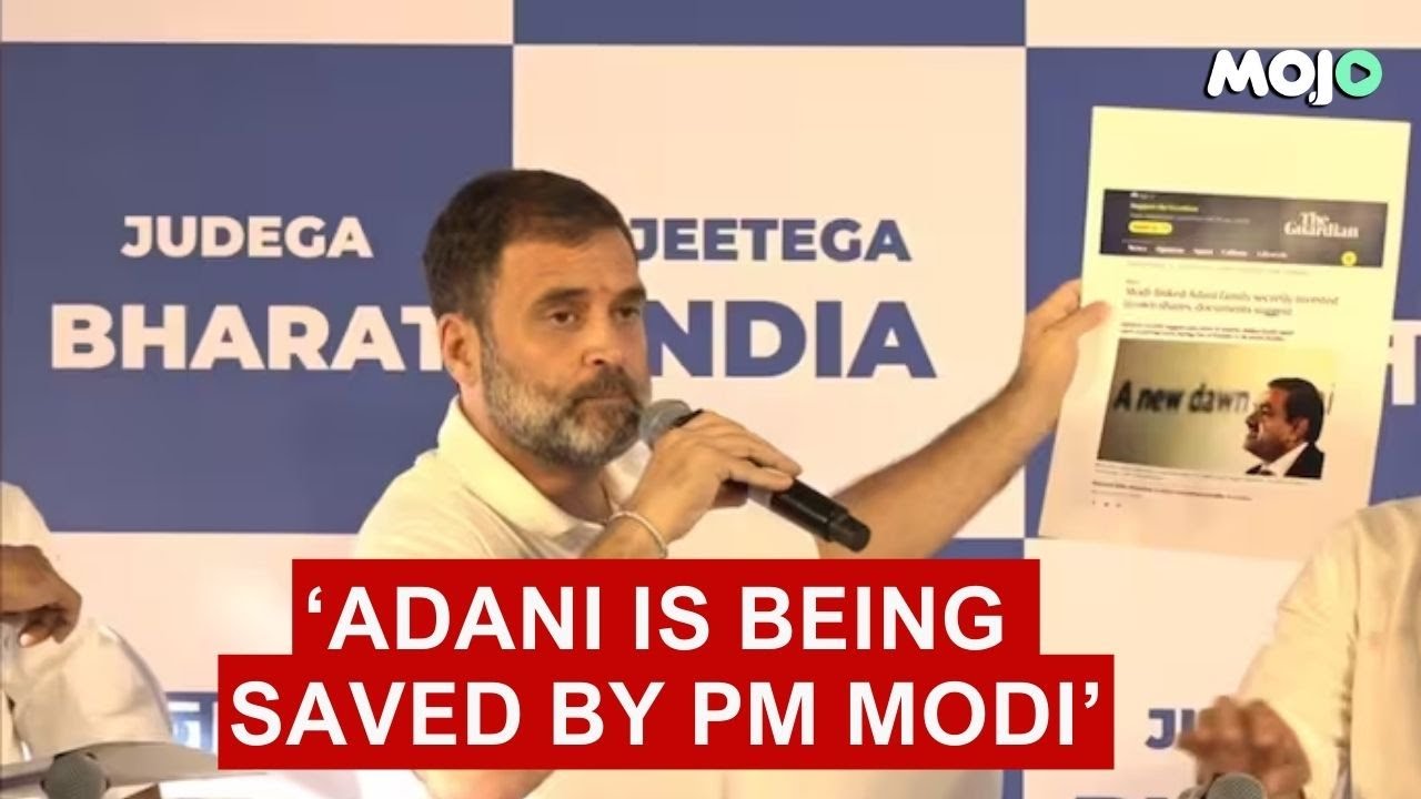 'Rs 32,000 Crore Scam By Adani': Rahul Gandhi Cites Foreign Report In ...