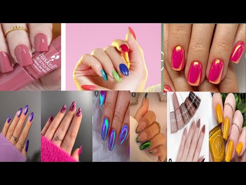 Nail Paint Collection new and different nail colours and design nail ...