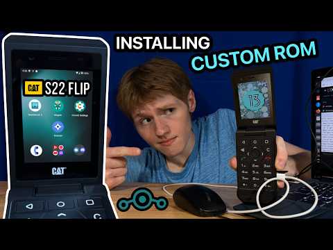 Installing LineageOS on the CAT S22 Flip (Dumbphone)