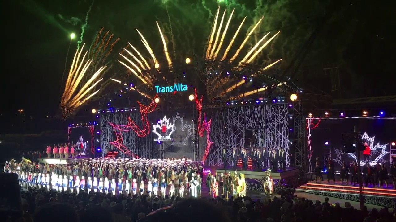 2017 Calgary Stampede Grandstand Show Finale - YouTube