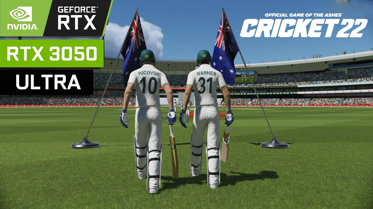 Cricket 22 Gameplay - Ultra Graphics | RTX 3050 - YouTube