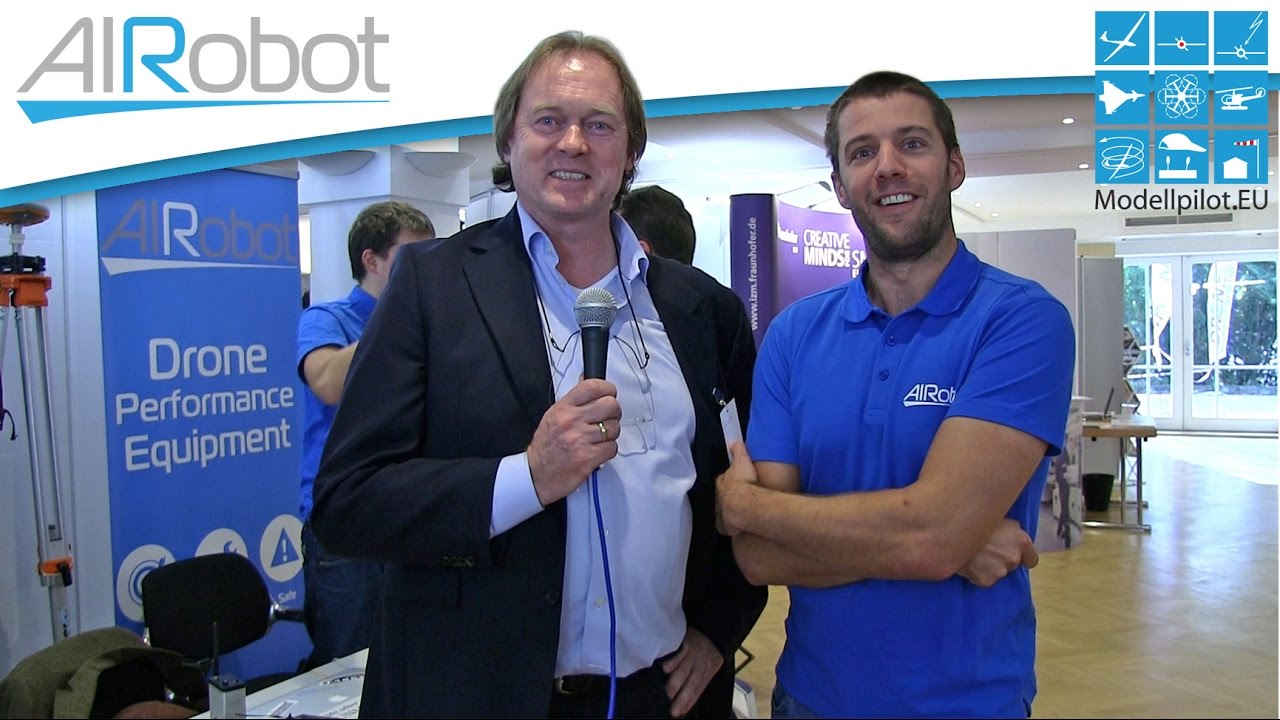 AIROBOT INTERVIEW at the DRONE BERLIN 2016 EXHIBITION - YouTube