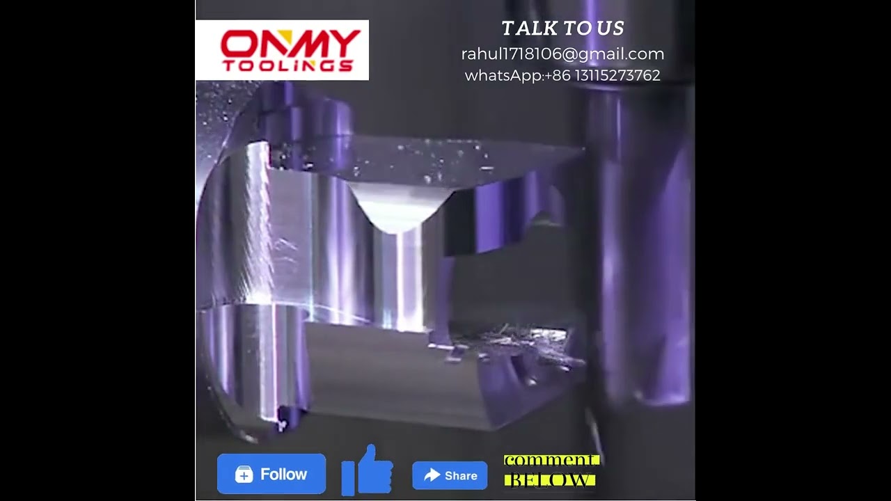 End Mill CNC R Bullnose Cutter Metal Router Tool 4 Flutes R0.5 R1 ...