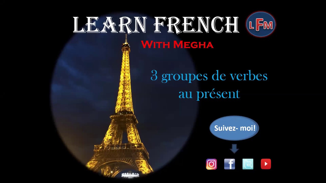 French verb groups - YouTube