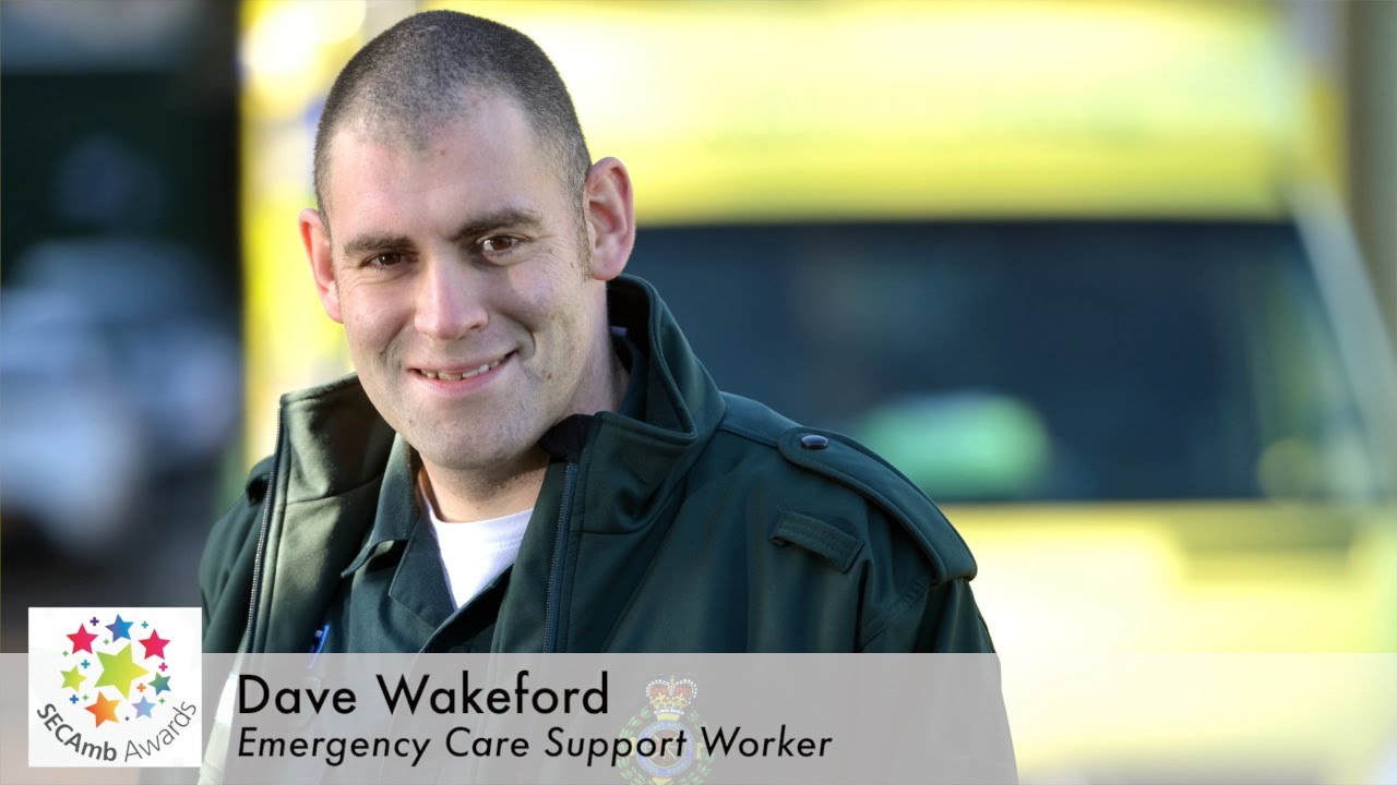 SECAMB Awards - Above & Beyond The Call of Duty - Dave Wakeford - YouTube