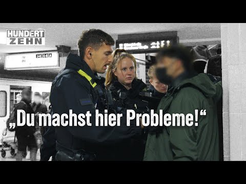 Polizeikontrolle im U-Bahnhof am Kotti | HUNDERTZEHN