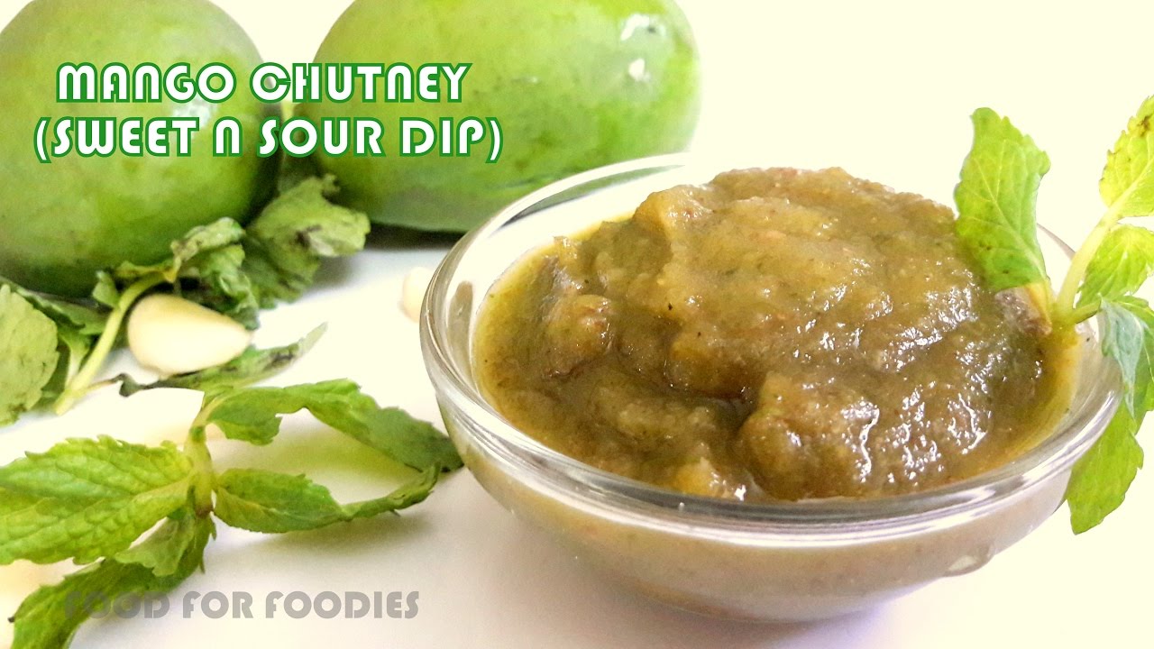 आम की गुड़ वाली चटनी | Raw Mango and Jaggery Dip (Chutney) | VERY TASTY ...