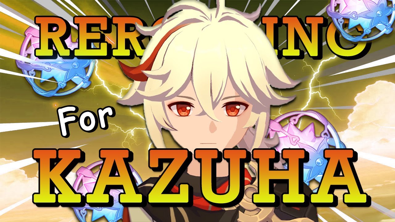 Rerolling For Kazuha - Genshin Impact 1.6 - YouTube