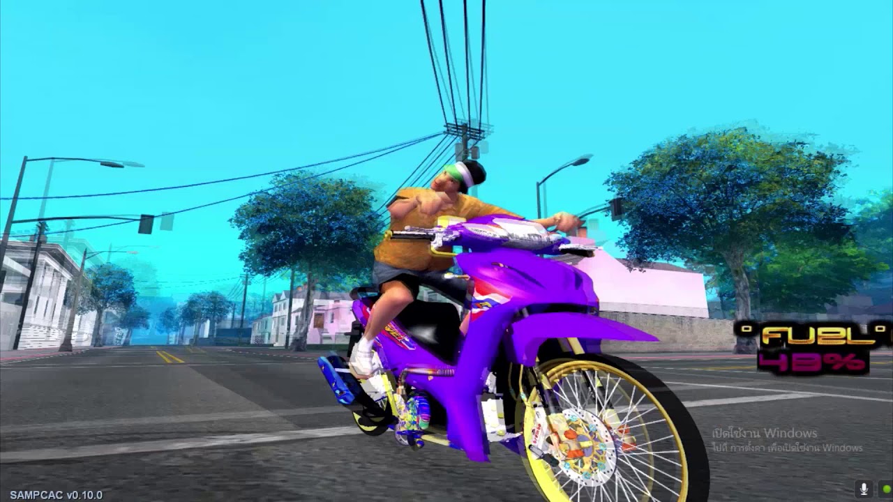 GTA SAN แจก Wave 110i พร้อม เสียง - YouTube
