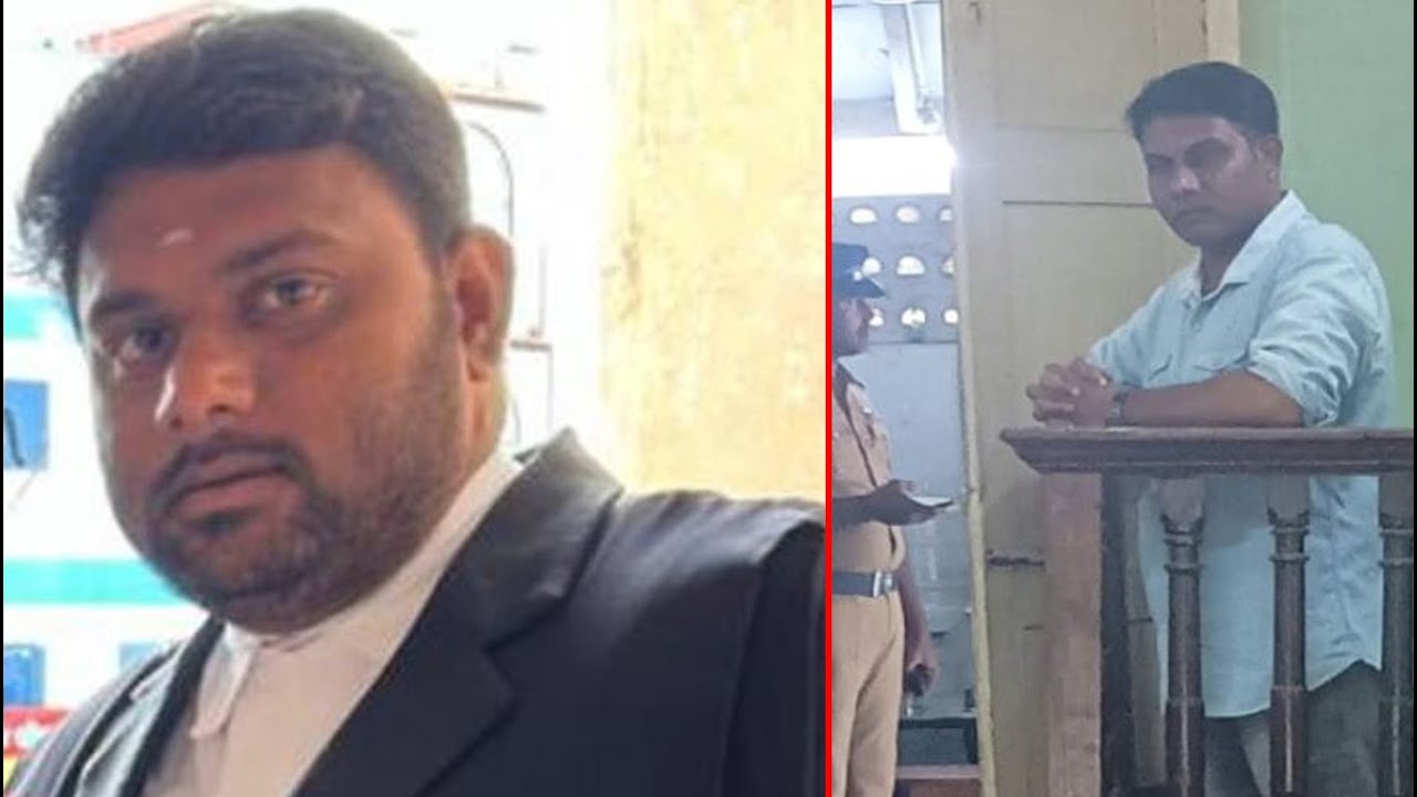 Lawyer in Hosur court premises - YouTube