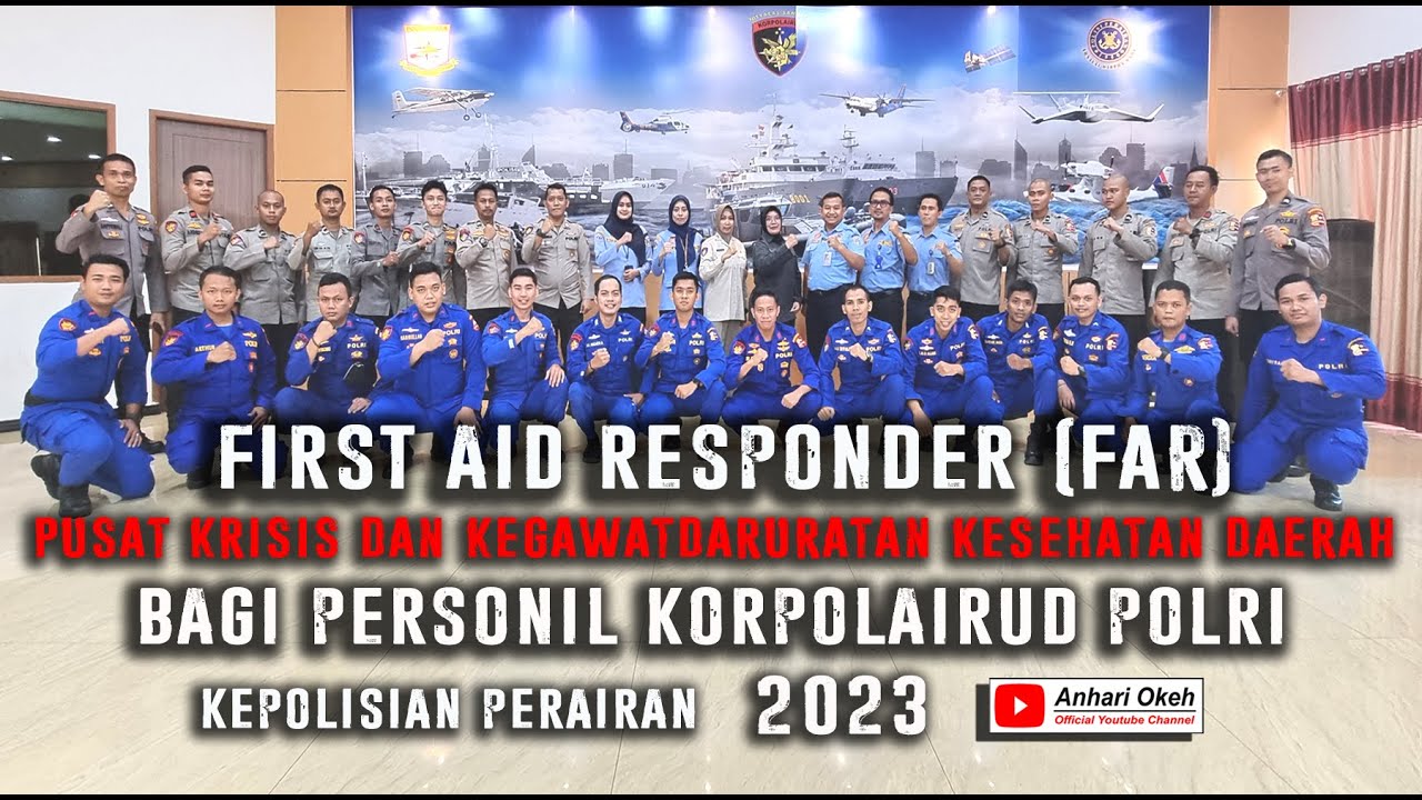FIRST AIR RESPONDER (FAR) TRAINING DI KORPOLAIRUD POLRI 2023 - YouTube