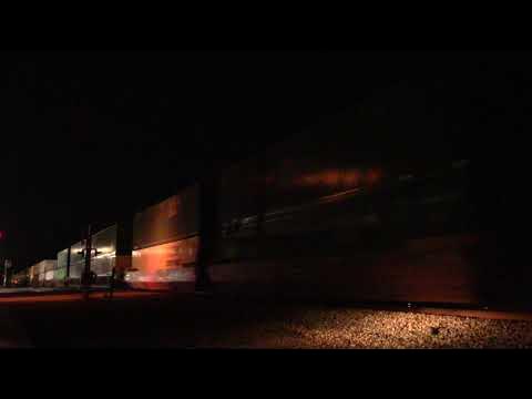 NS 9957 leads NS 29F past Maple Avenue in Rome, GA - YouTube