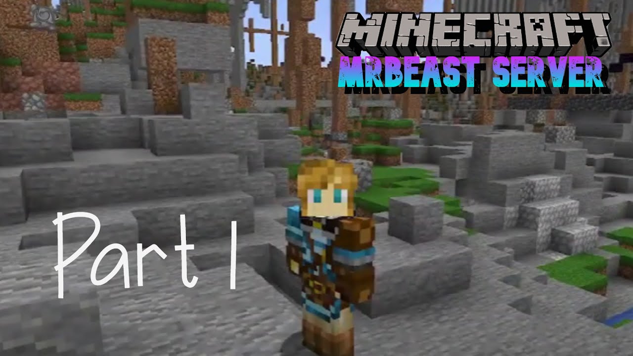 Ausflug auf den MrBeast Server I Mr Beast Minecraftserver Part 1 - YouTube