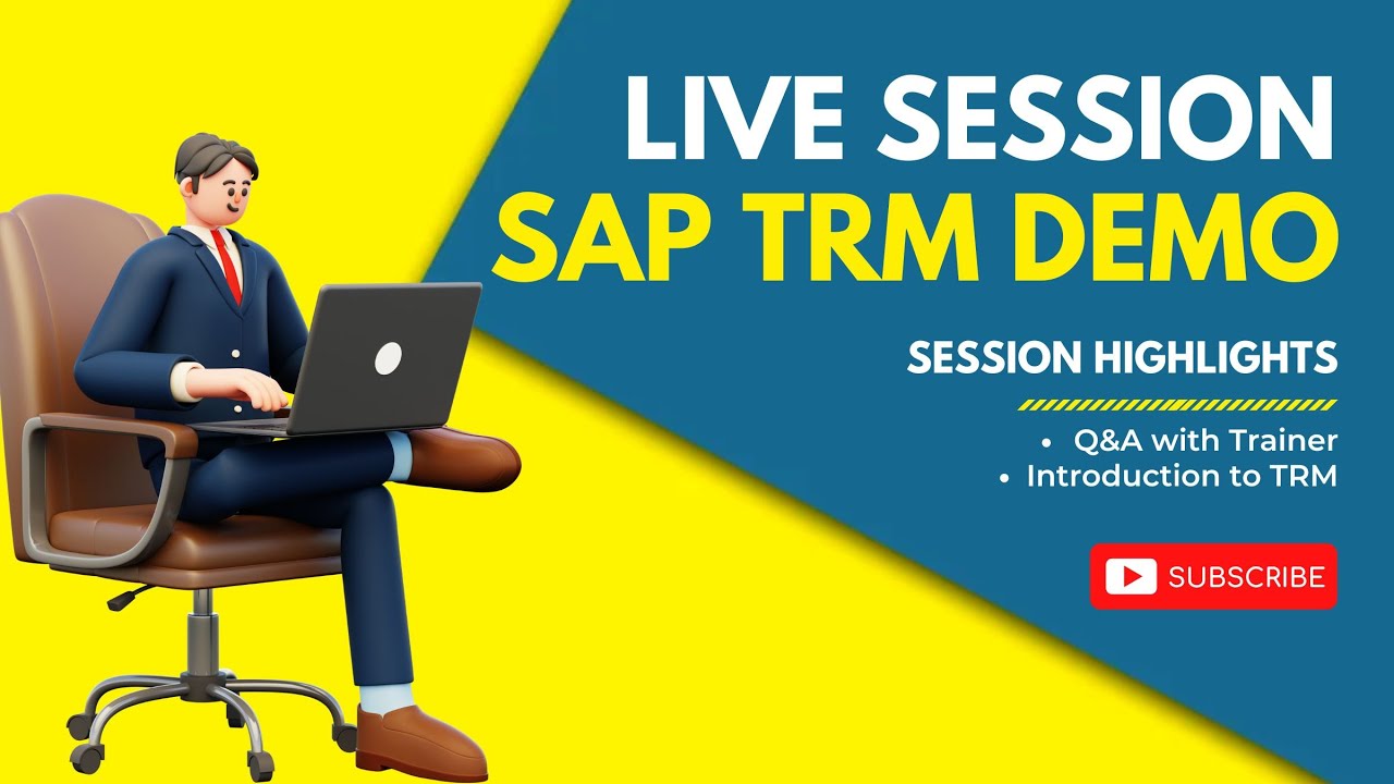 SAP TRM Demo | SAP Treasury and Risk Management Live Session - YouTube
