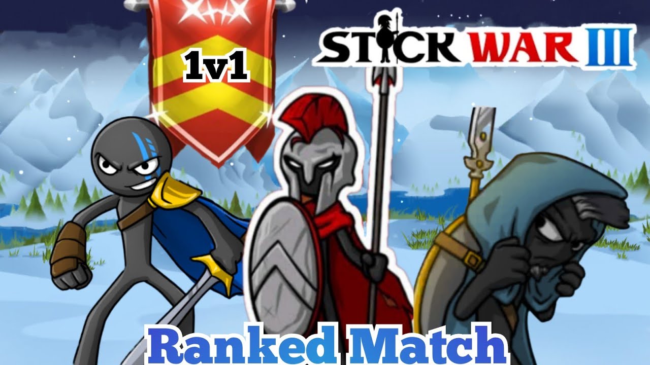 Stick War 3:Saga – Ranked Match With THREE Generals - YouTube