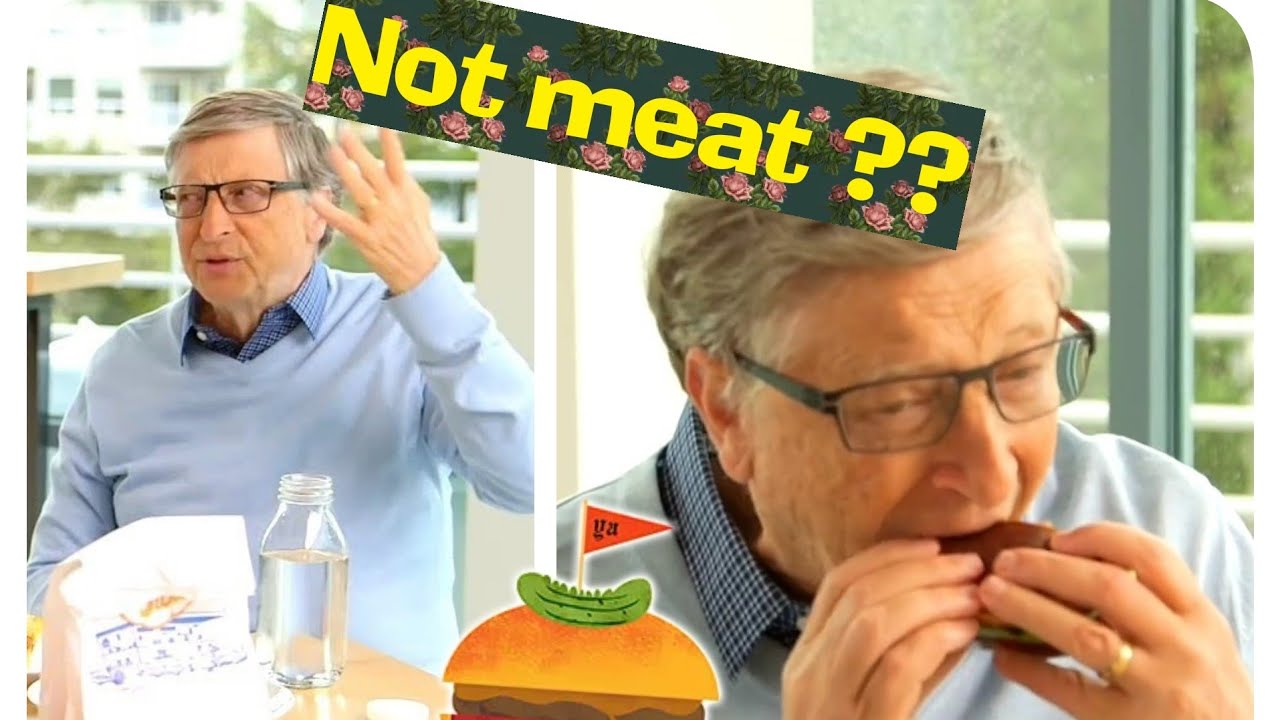 (Best prank ever) Feeding Bill Gates a fake burger (to save the world ...