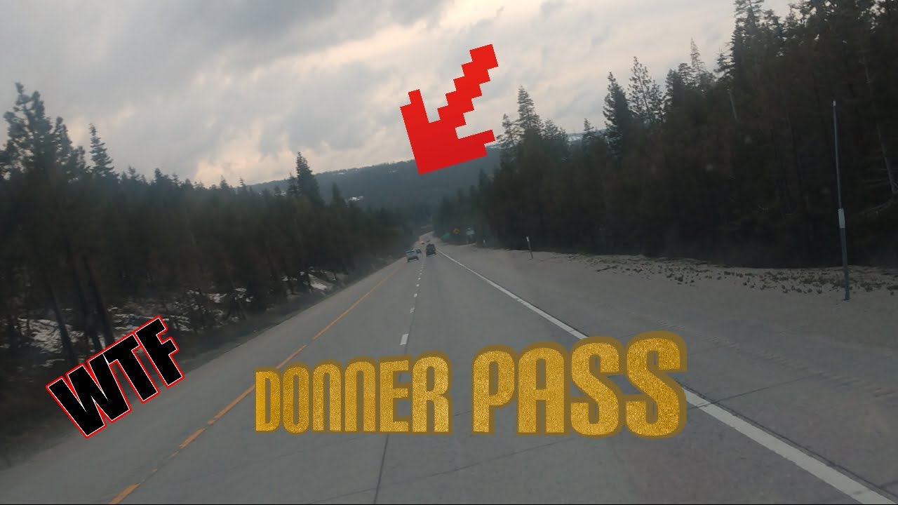 California/interstate 80/DONNER pass/ all highway - YouTube