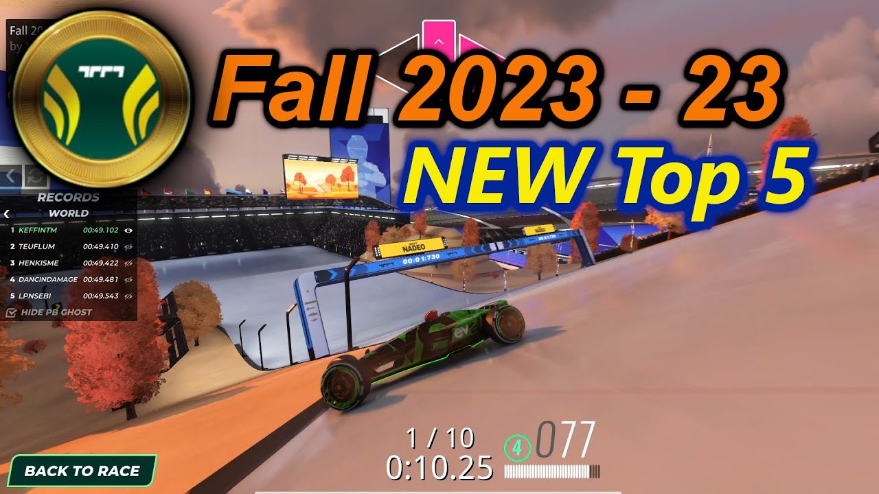 Trackmania | Fall 2023 - 23 | NEW Top 5 WRs | Campaign - WR | NEW ...