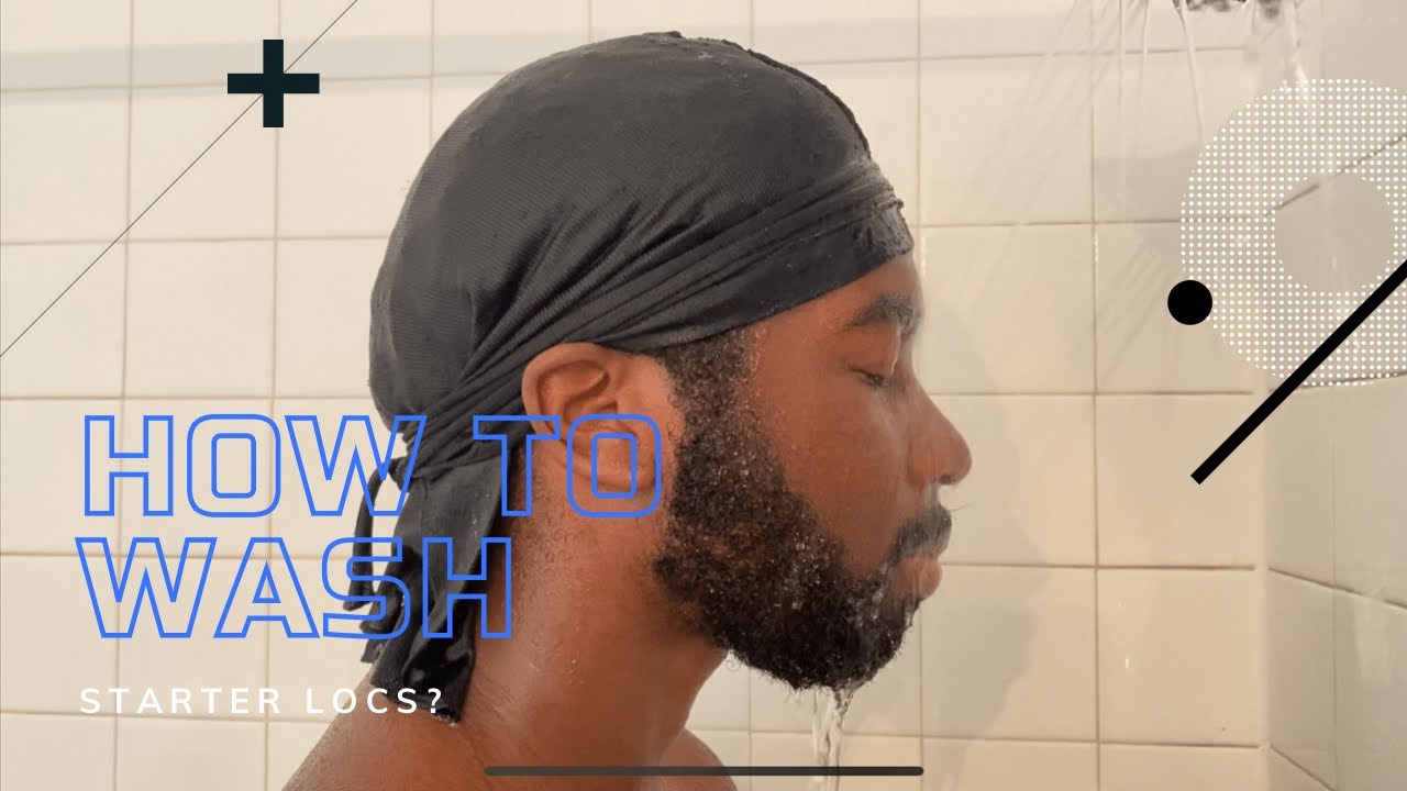 HOW TO WASH STARTER LOCS? - YouTube
