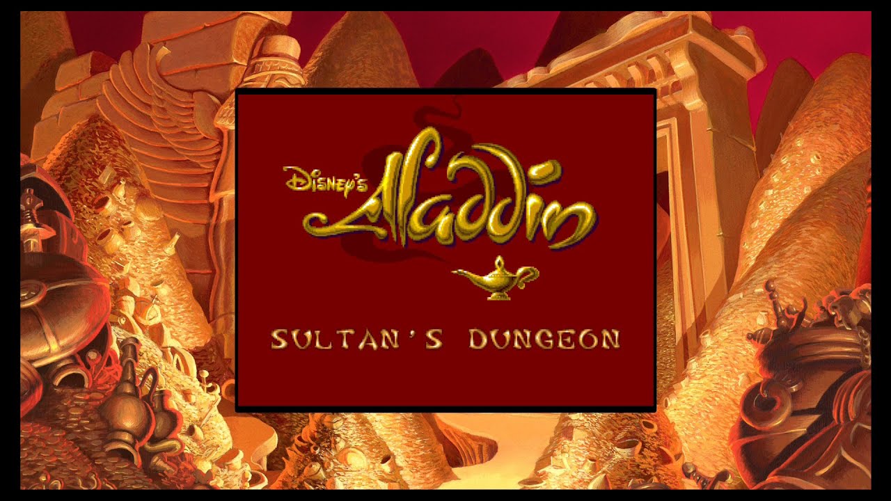 Disney Aladdin - Console S Version - Sultan's Dungeon - 4 - YouTube
