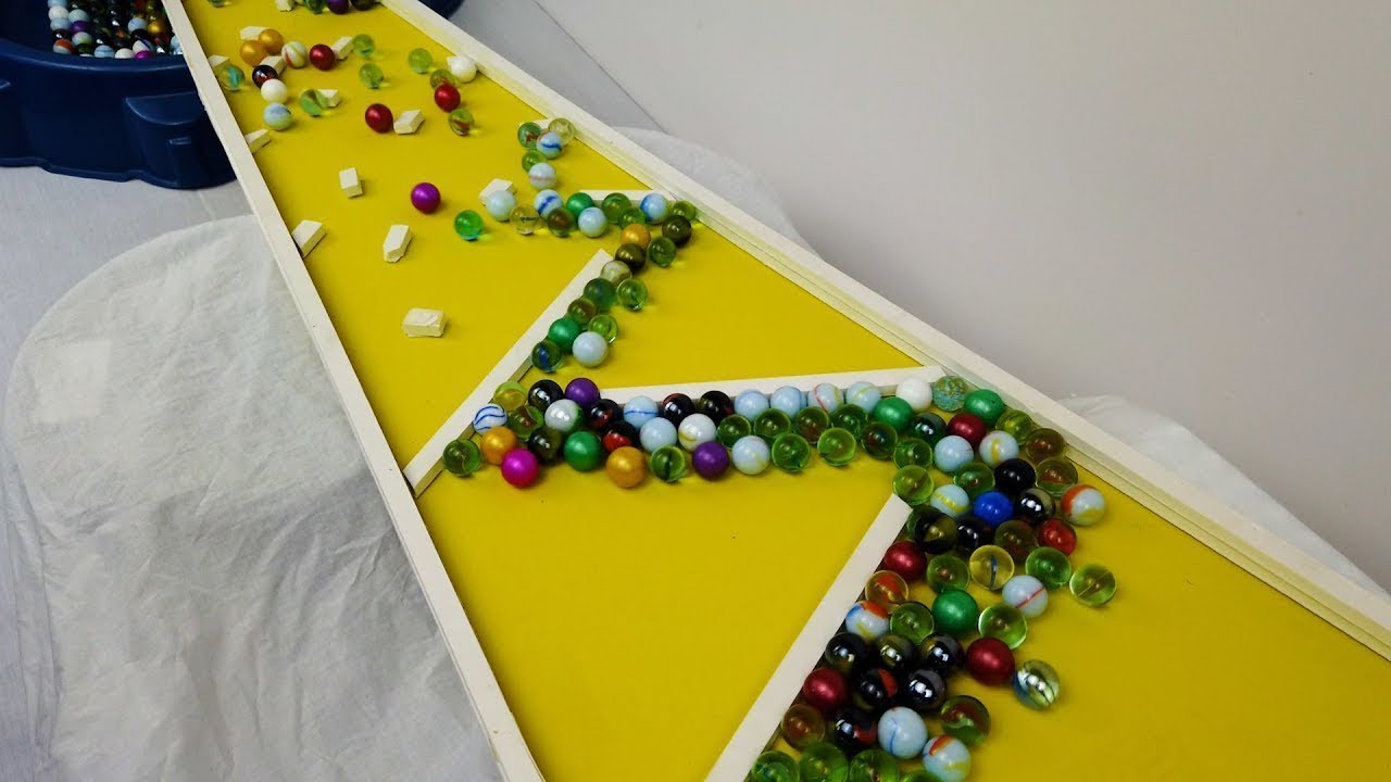 Marble Run Race ASMR ☆ 500 Marbles, PinBall Slope - YouTube