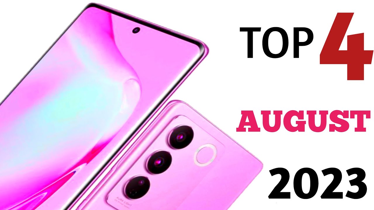 Top 4 New Upcoming Mobile phones in August 2023 || Specs & price, india ...
