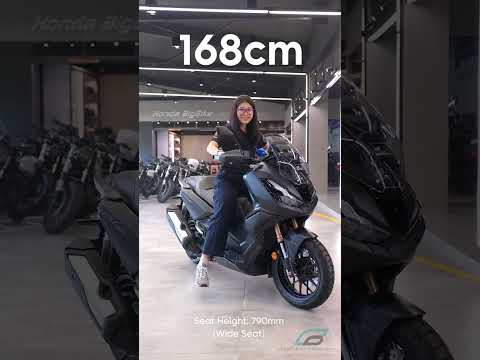 Height Comparison for Honda ADV 350.