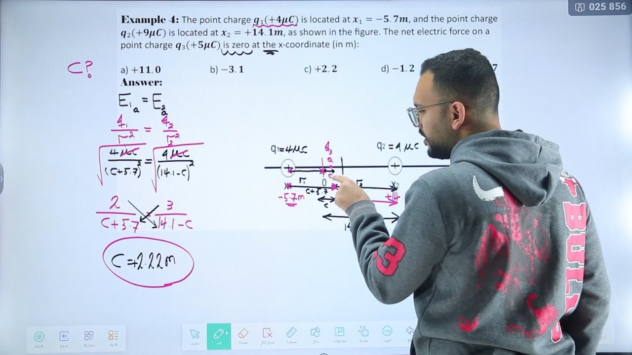 Equilibrium Point | Null Point | Point of zero Force & Electric field ...