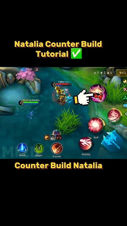 Natalia Counter Build Mobile legends #ml2b #tutorial #natalia #mlbb #mobilelegends - YouTube