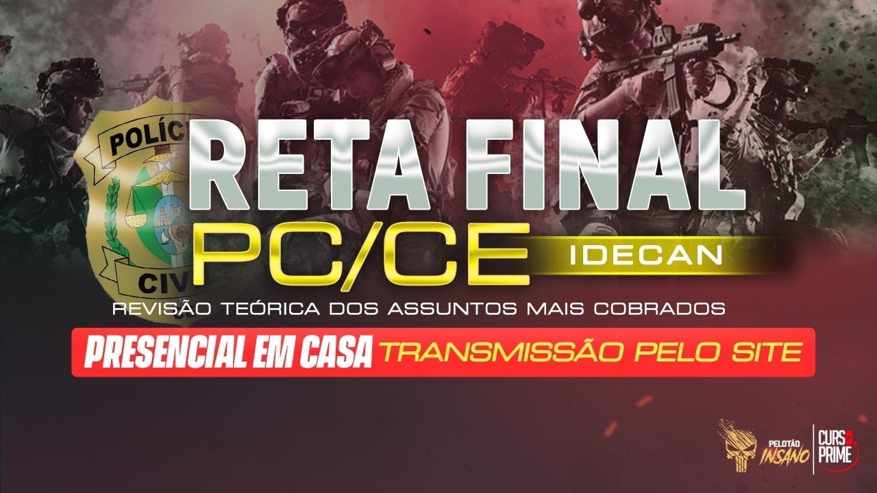 RETA FINAL PCCE | REVISÃO TEÓRICA | LEG. EXTRAVAGANTE | PROF: AYRES BARROS - YouTube