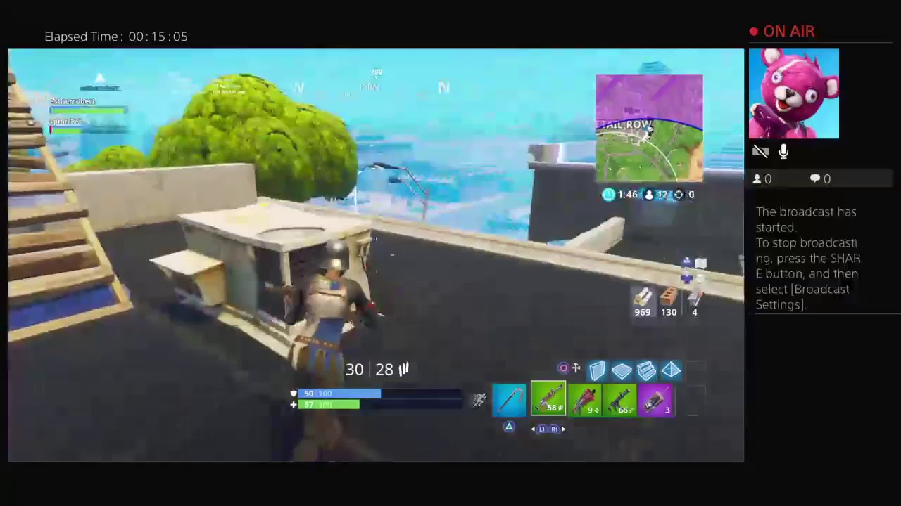 Playing Fortnite upside down - YouTube