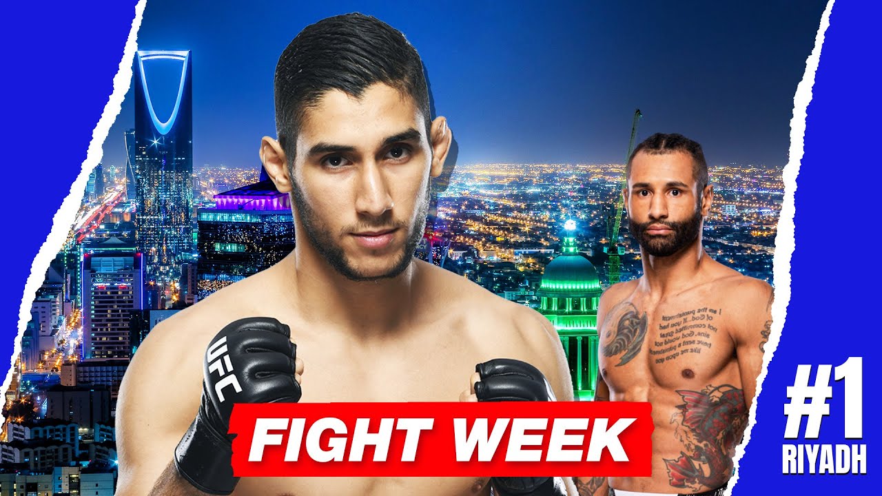 UFC RIYADH : "C'est partie pour la Fight Week" #1 - YouTube