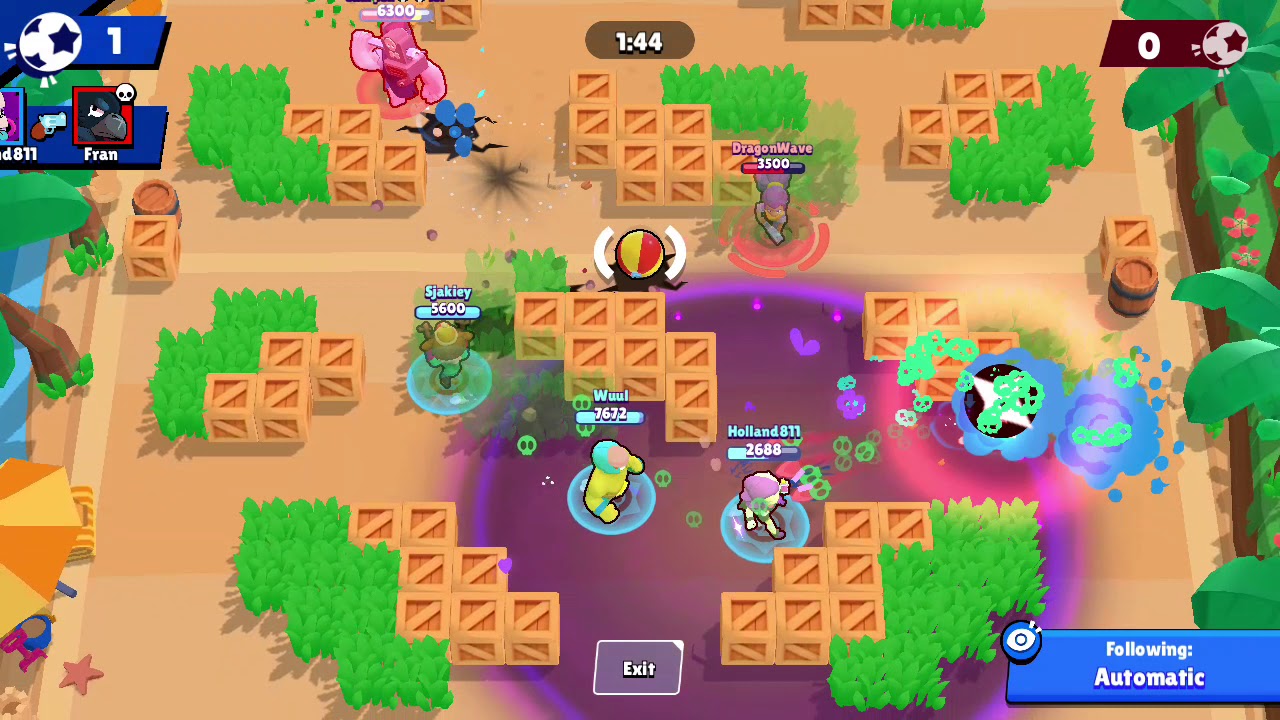Brawl ball gameplay - YouTube