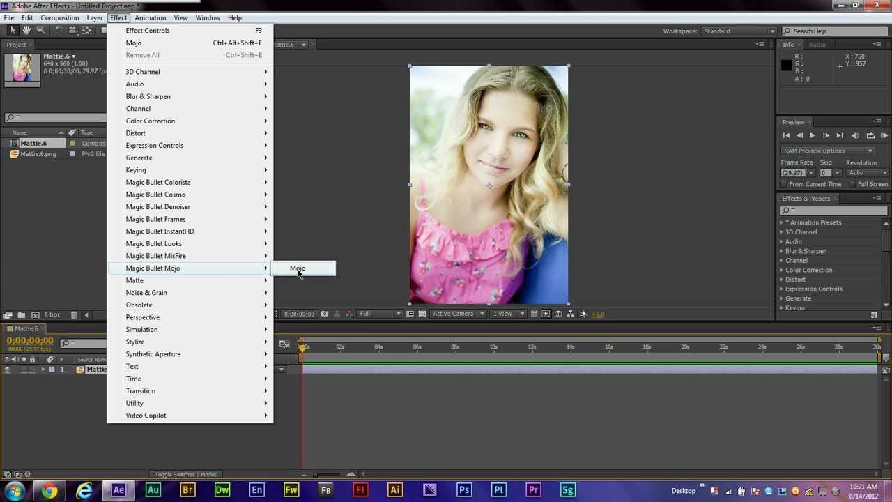 How to edit portraits with Adobe Photoshop CS6 and Adobe After Effects ...